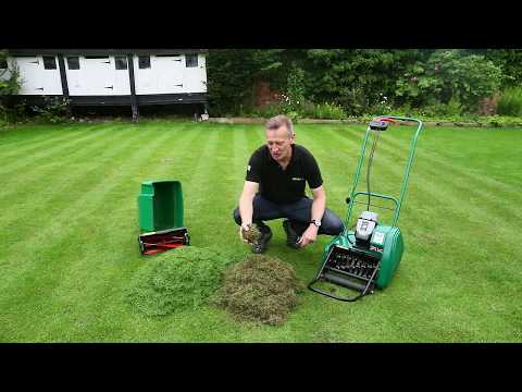 Qualcast classic electric 30 scarifier store
