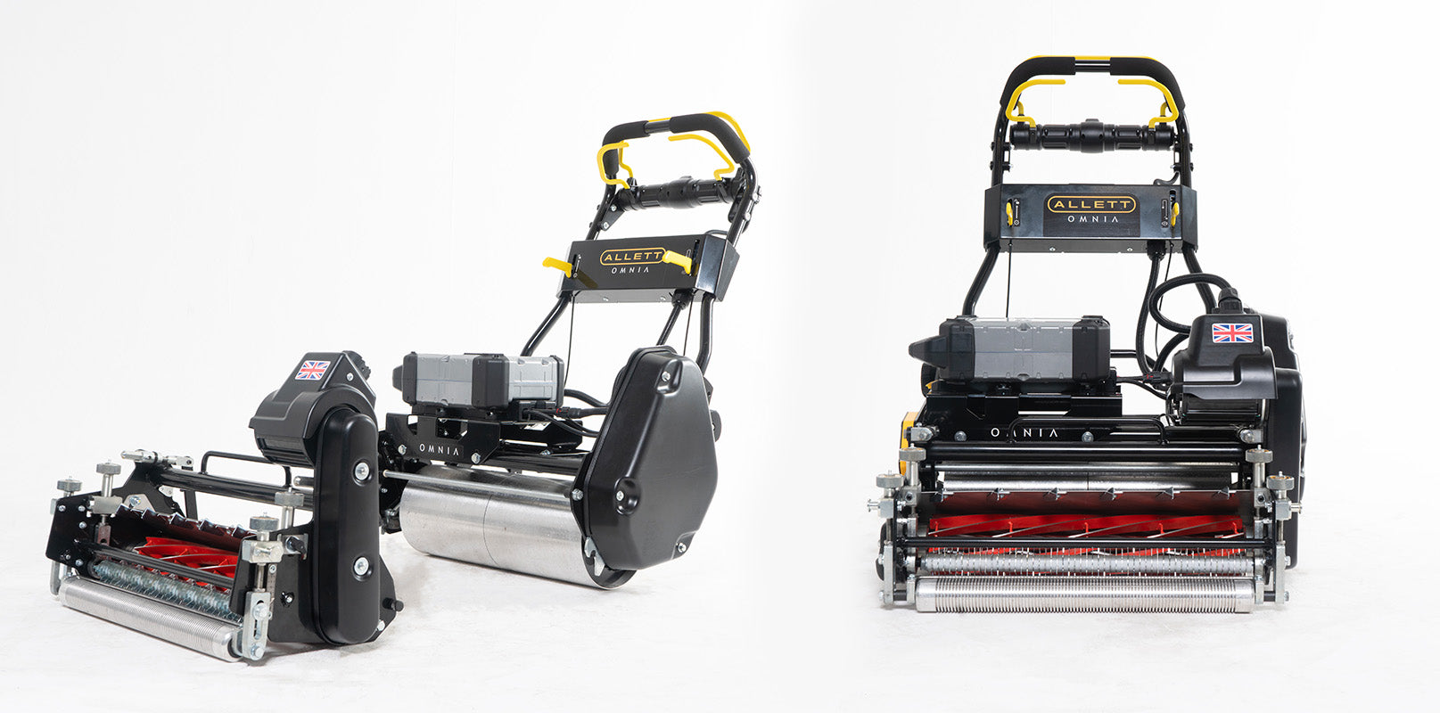 Allett Launch New Omnia Professional Battery Powered Mower Range at BT