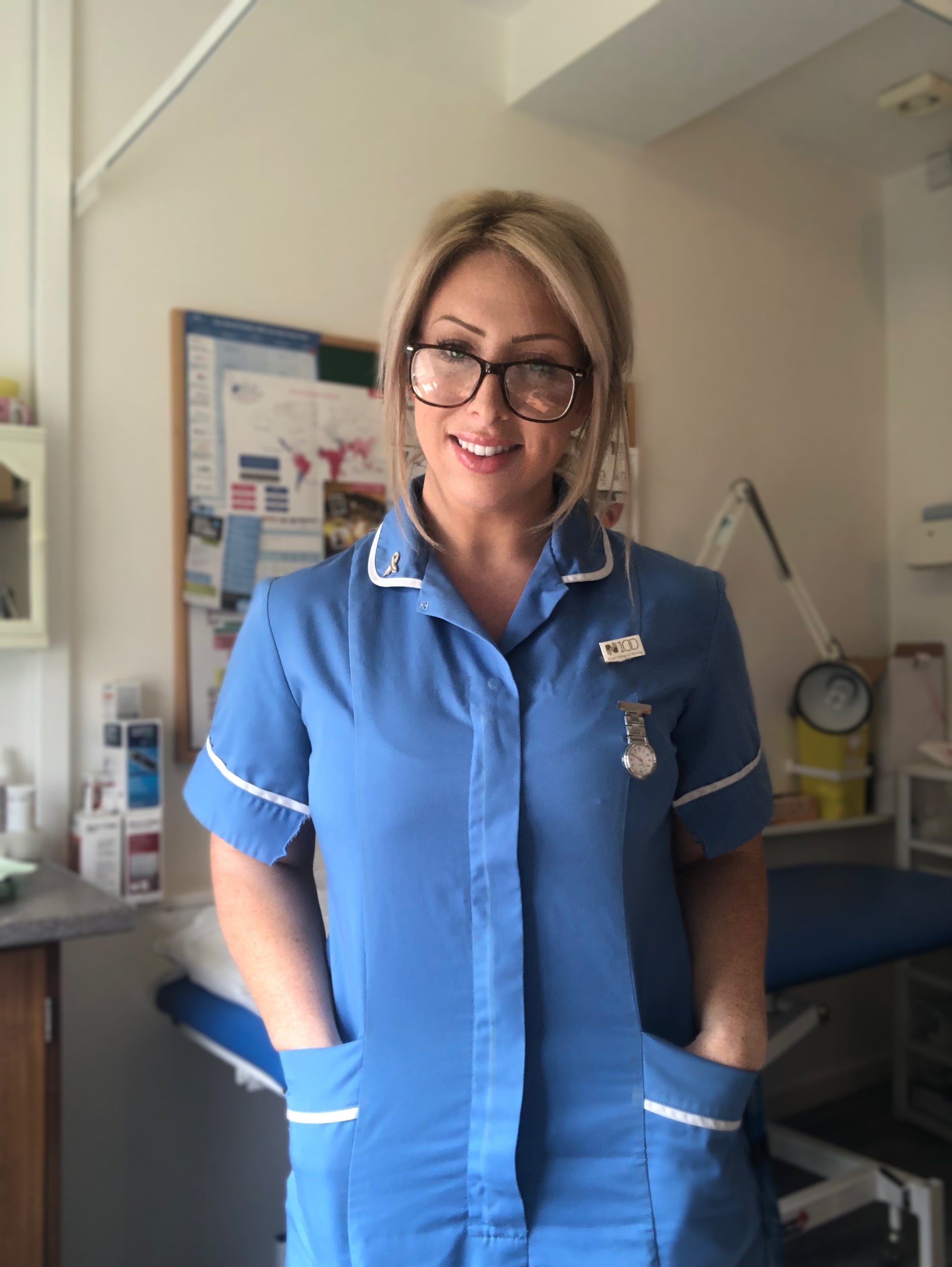 International Women's Day- Sarah Cox- Critical Care Nurse and Stripe C