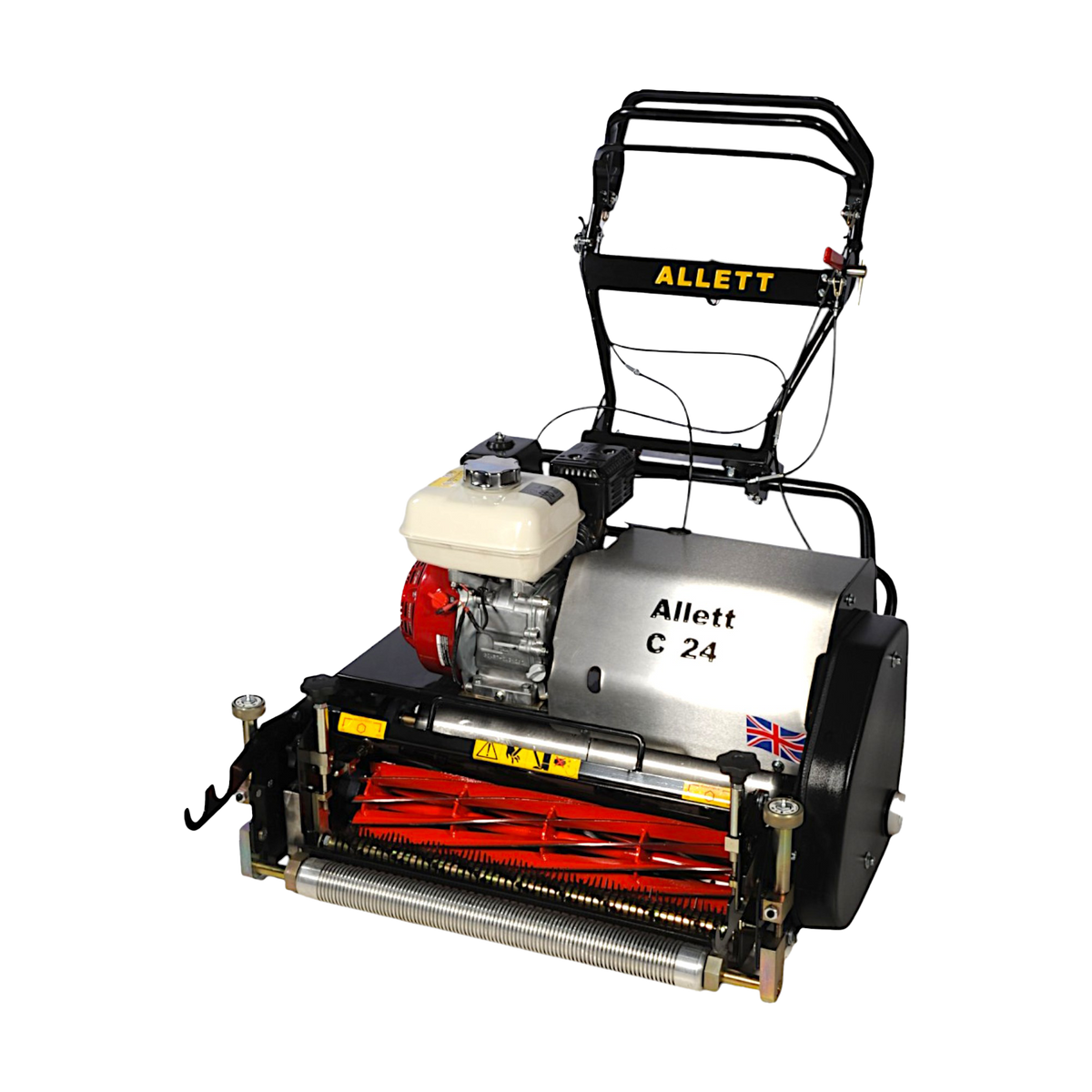 Allett C24 Cylinder Mower (Power-unit with Grassbox) – ALLETT