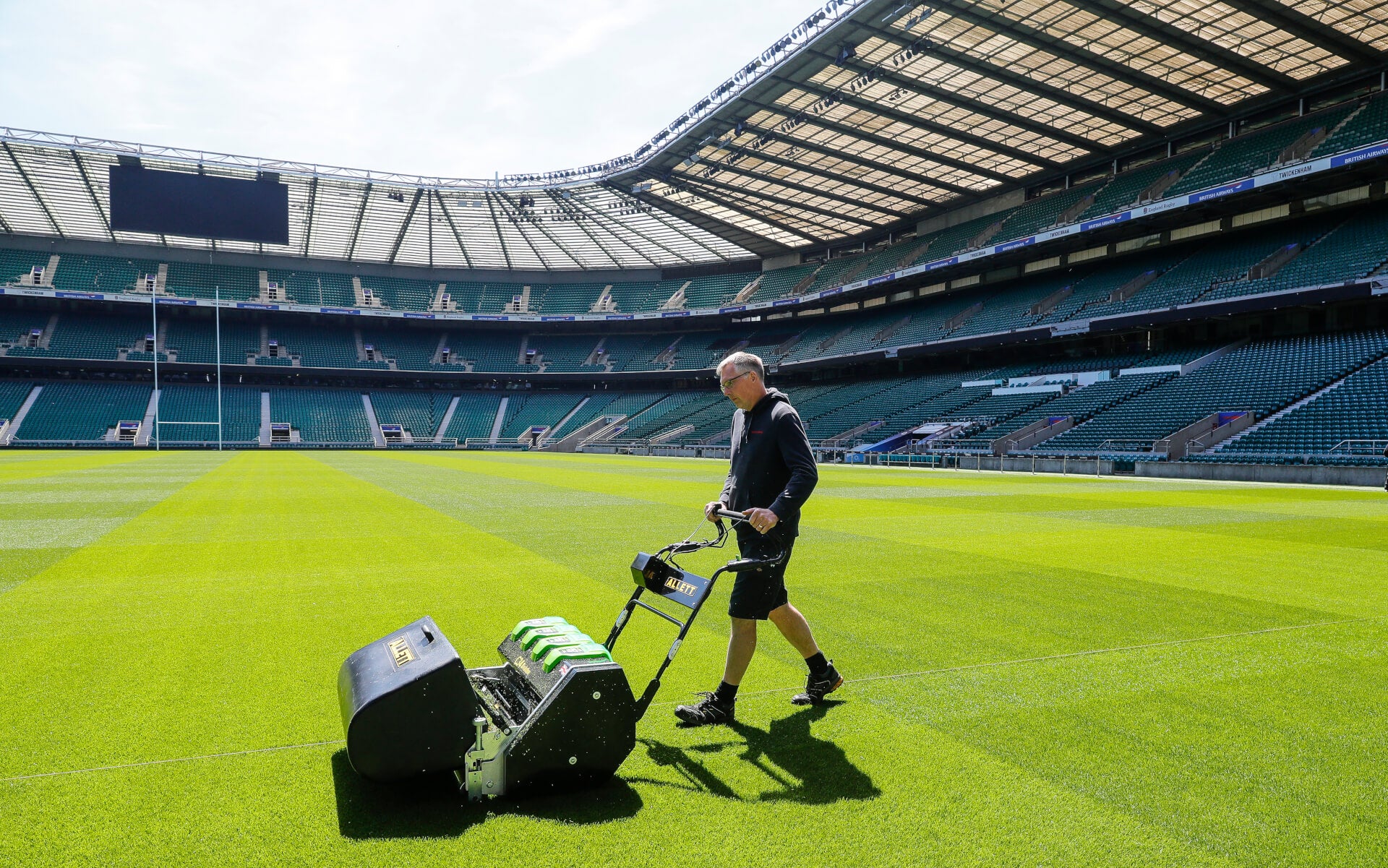 C34 Evolution Mk2 – Battery-Powered Professional Cylinder Mower with I ...