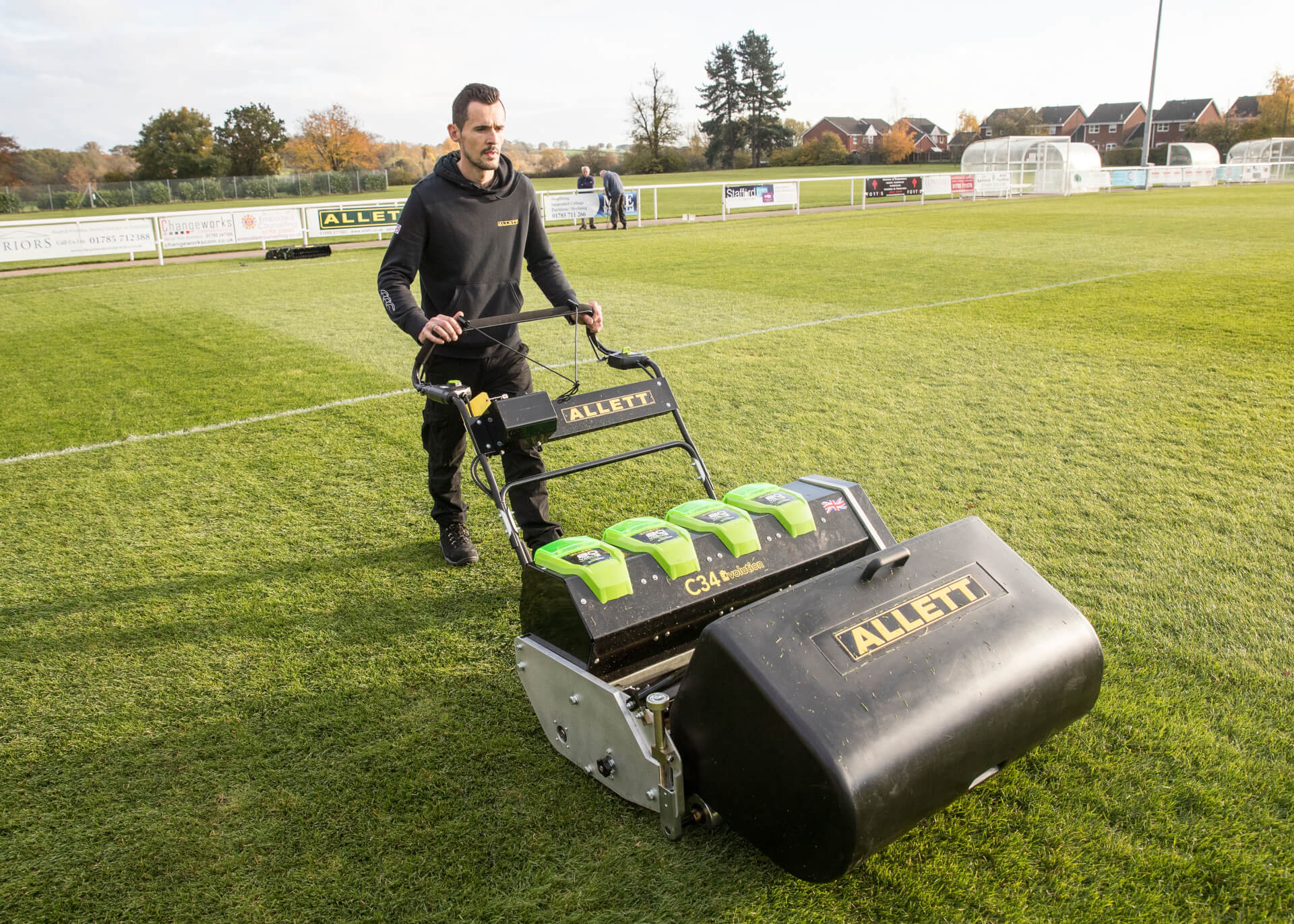 C34 Evolution Mk2 – Battery-Powered Professional Cylinder Mower with I ...