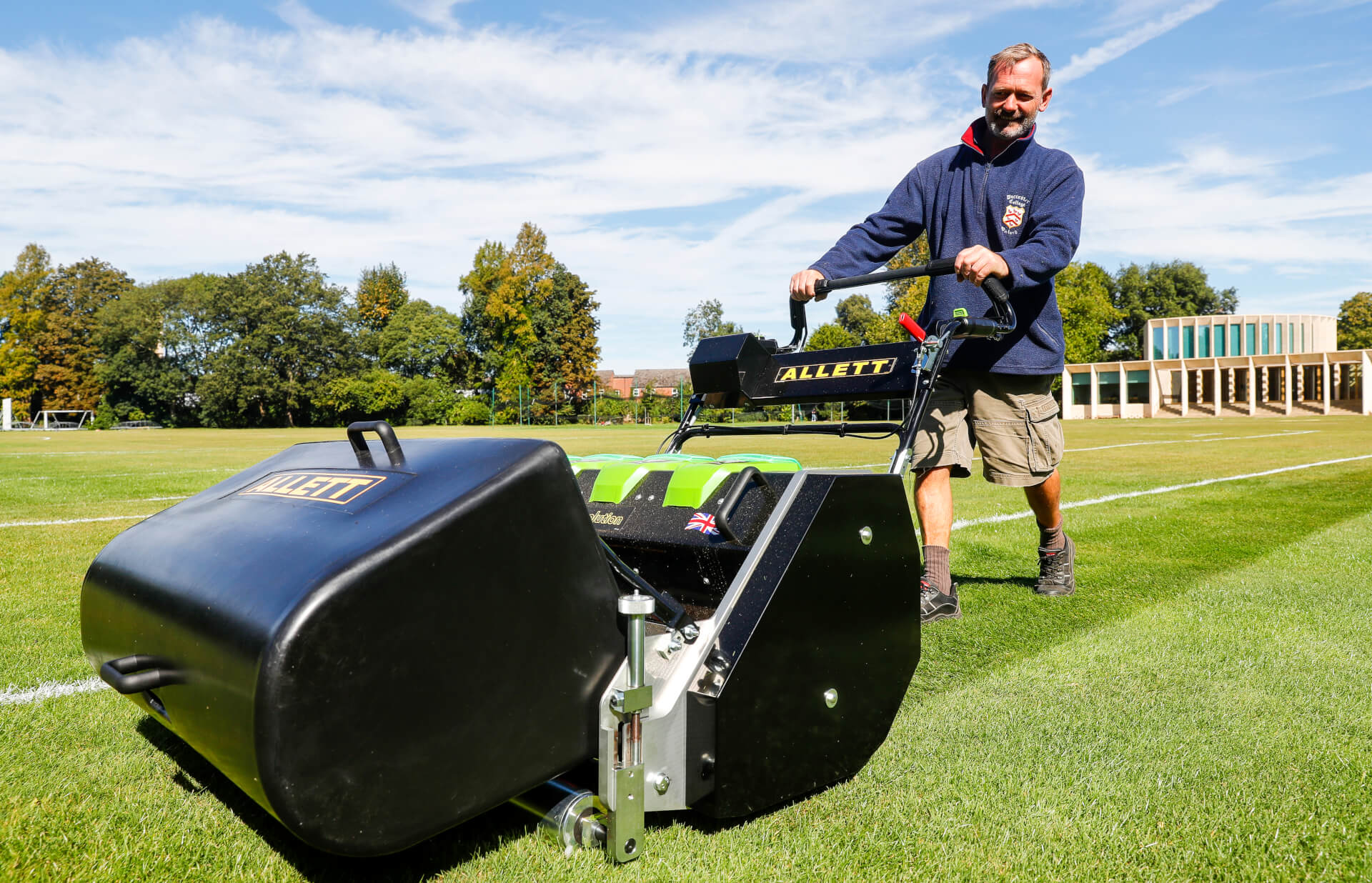 C34 Evolution Mk2 – Battery-Powered Professional Cylinder Mower with I ...