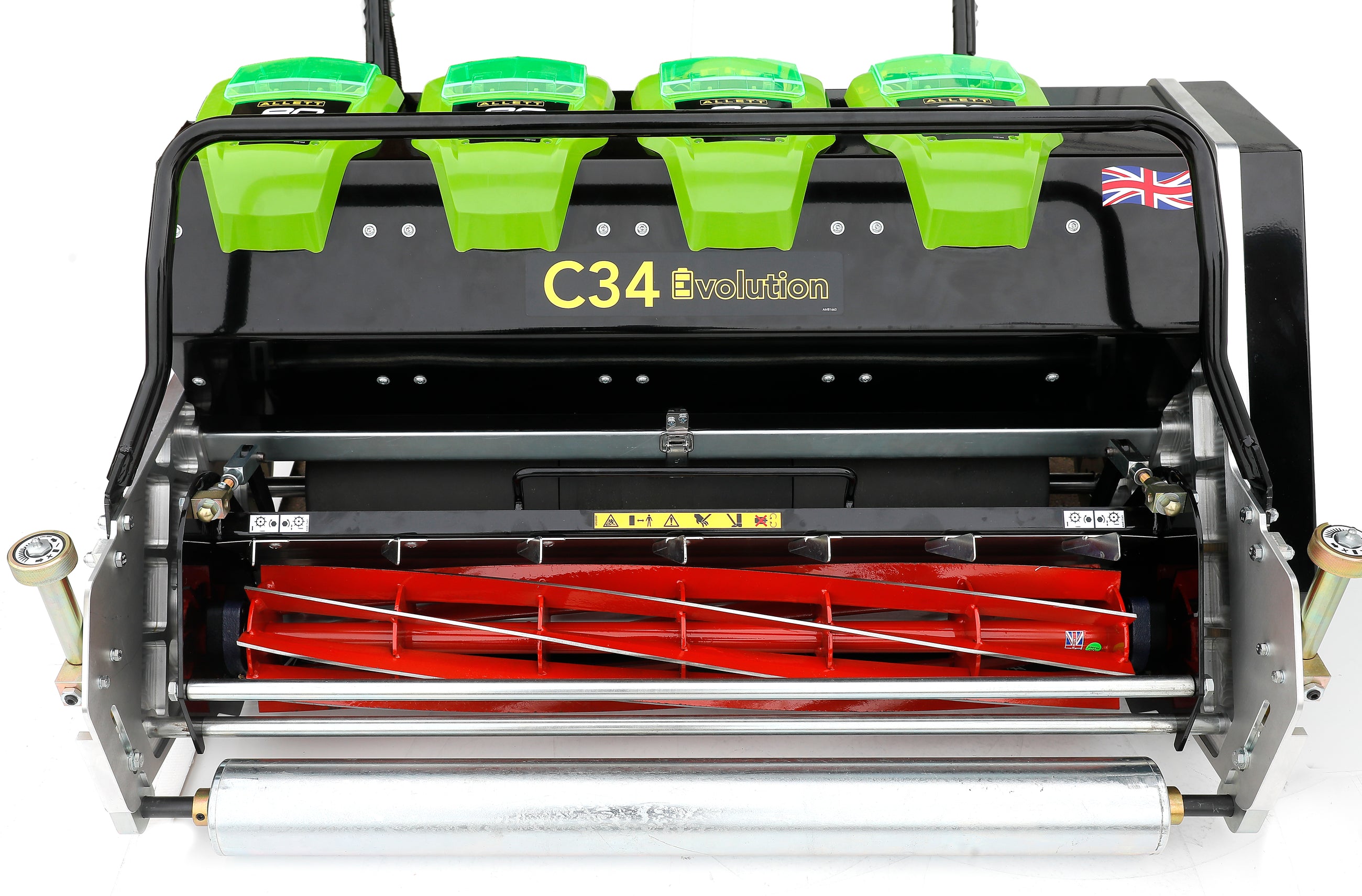 C34 Evolution Mk2 – Battery-Powered Professional Cylinder Mower with I