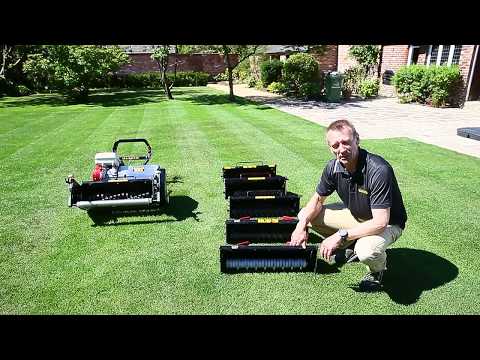 Allett C24 Cylinder Mower (Power-unit with Grassbox) – ALLETT